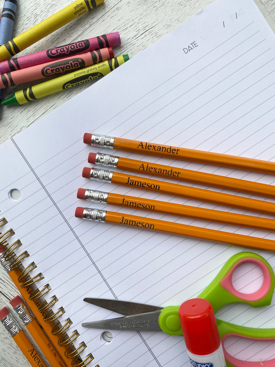 Engraved pencils – Humble Spruce Creations